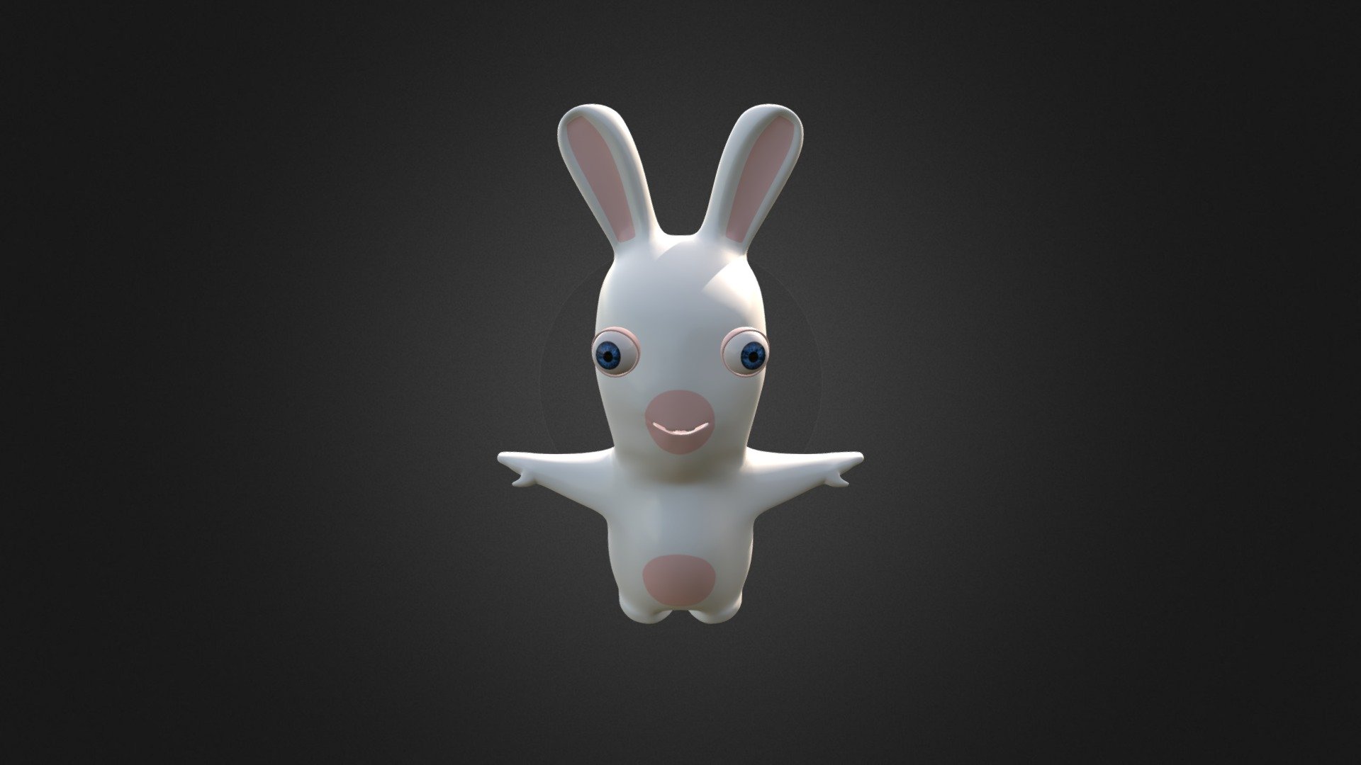 Lapin Crétin - 3D model by Emilie.Szegda [8b91431] - Sketchfab