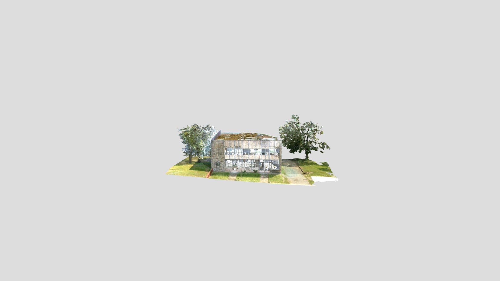 Gray Building - Download Free 3D model by Jamal Oliver (@jamaloliver ...
