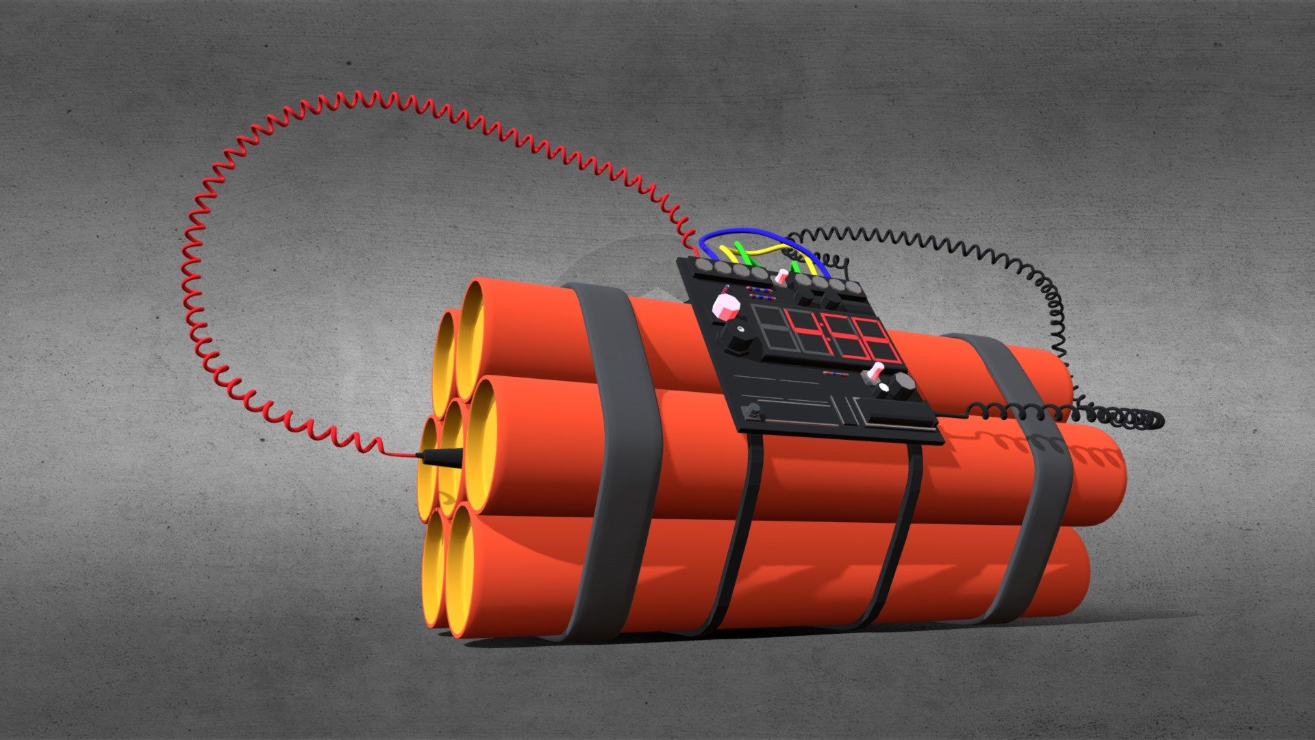 Explosivo TNT - Download Free 3D model by J3Dez [8b93420] - Sketchfab