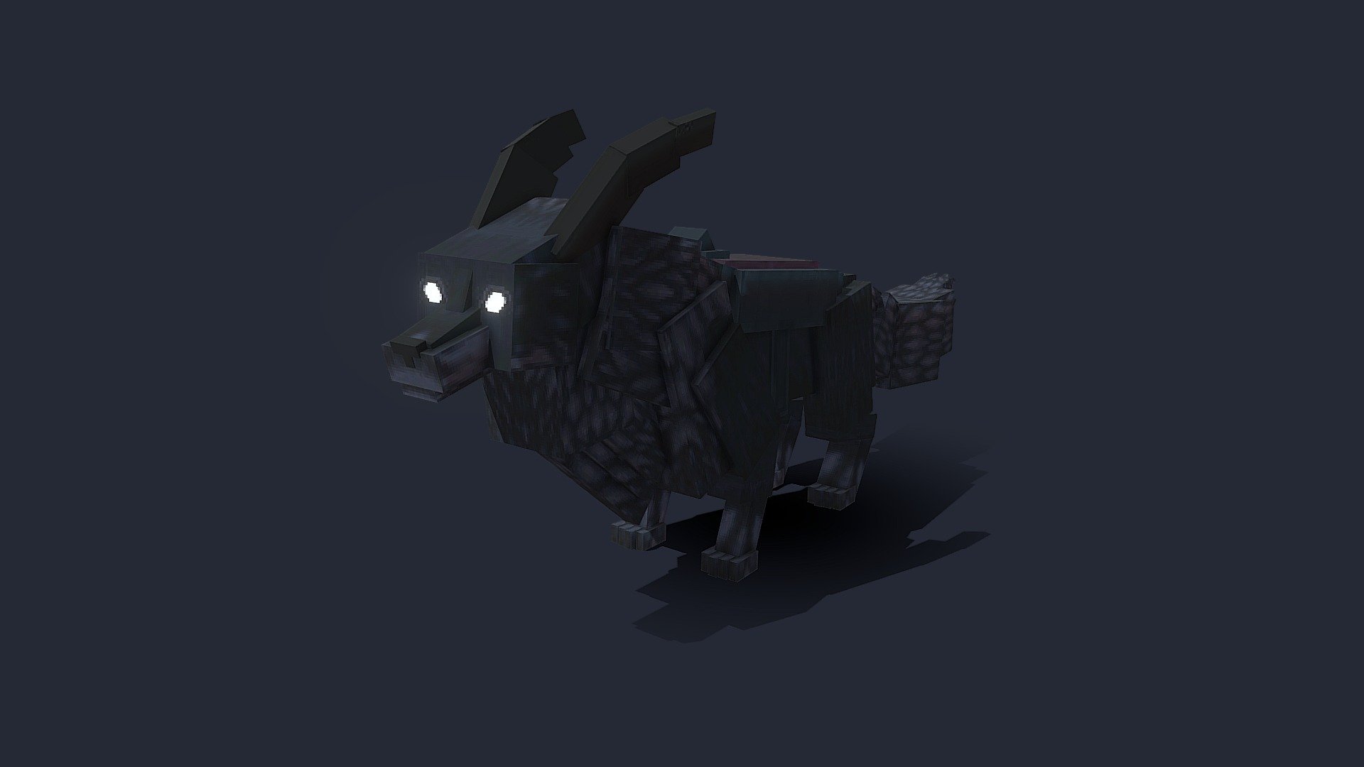 CoC - Dark Vulpine Mount - 3D model by Frayseur [8b9498d] - Sketchfab