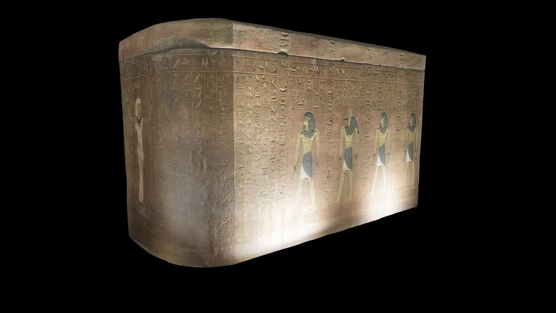 Quartzite Sarcophagus of Thutmose IV - 3D model by danderson4 [8b94aad] - Sketchfab