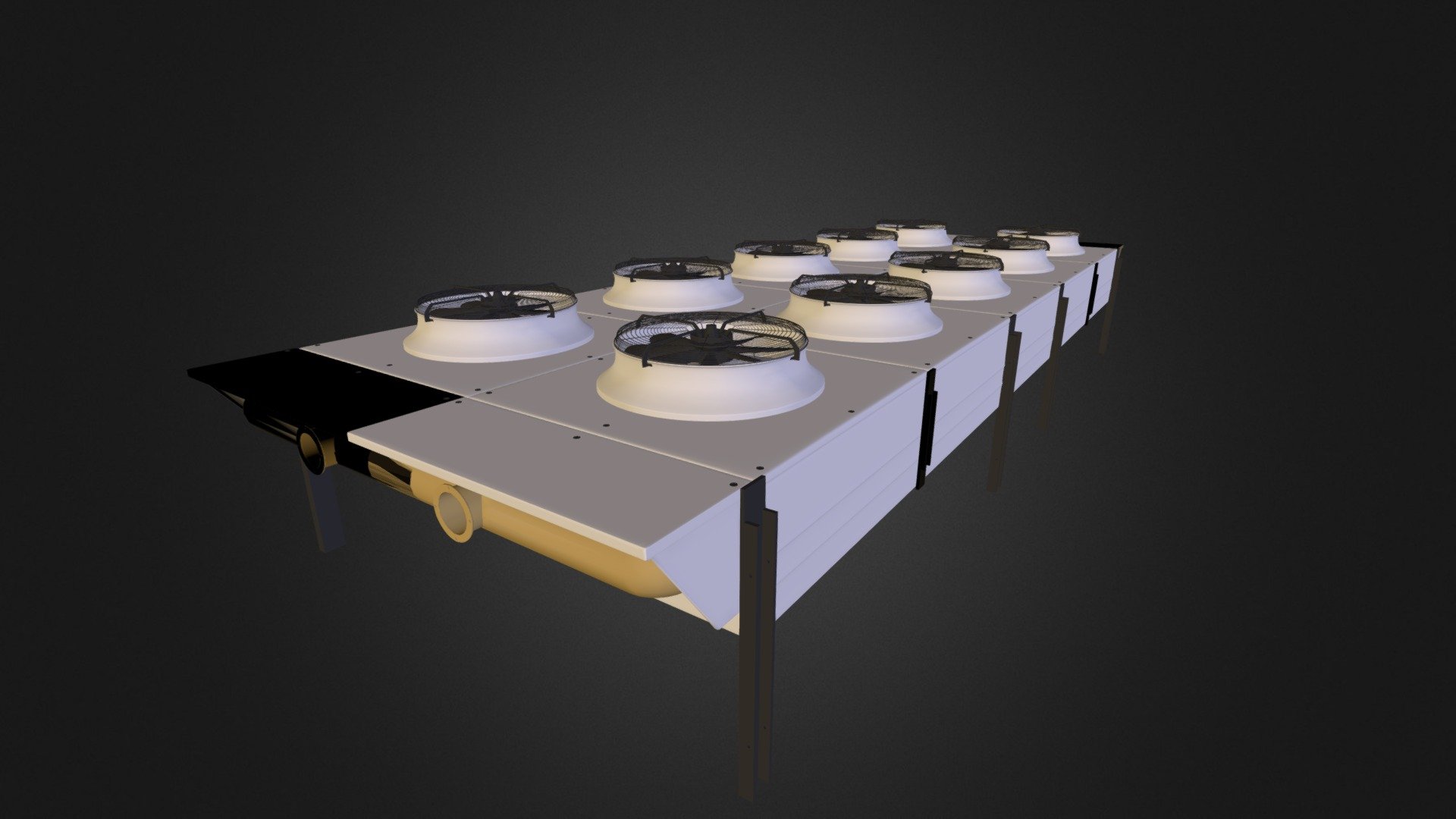 Dry Cooler - 3D model by CZ351O (@manowak) [8b94b3b] - Sketchfab