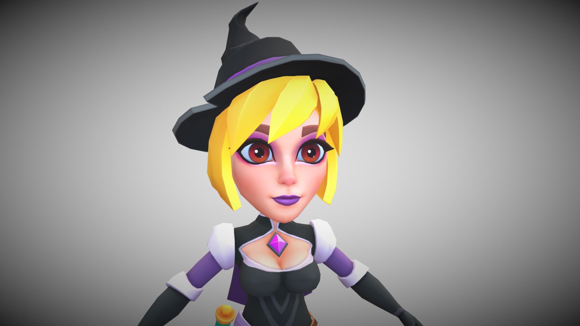 Witch_low - 3D model by Skiff177 [8b9630f] - Sketchfab