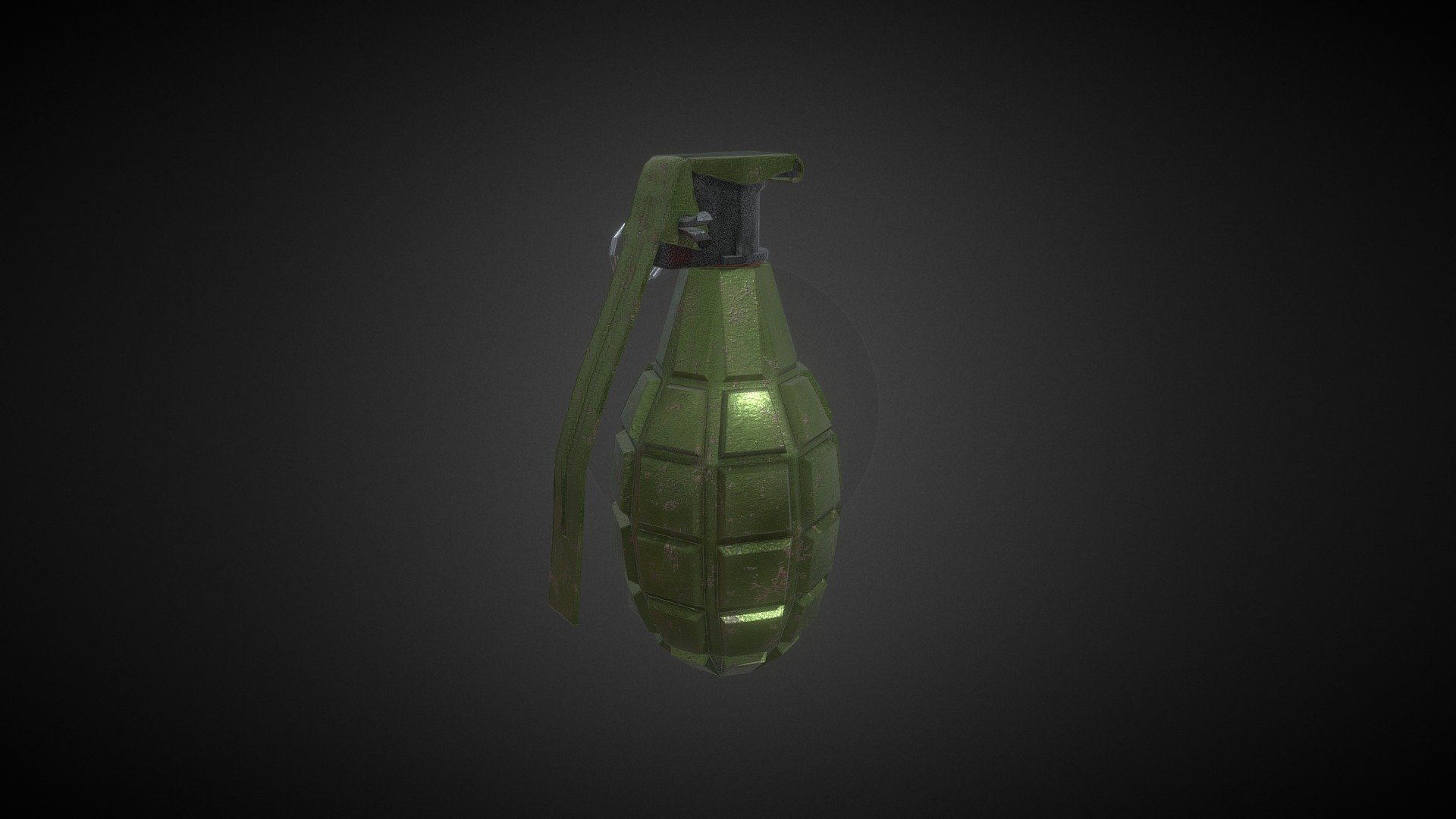 Grenade // 手榴弹 - Download Free 3D model by SeaMelon (@SeaMelon-Sea ...