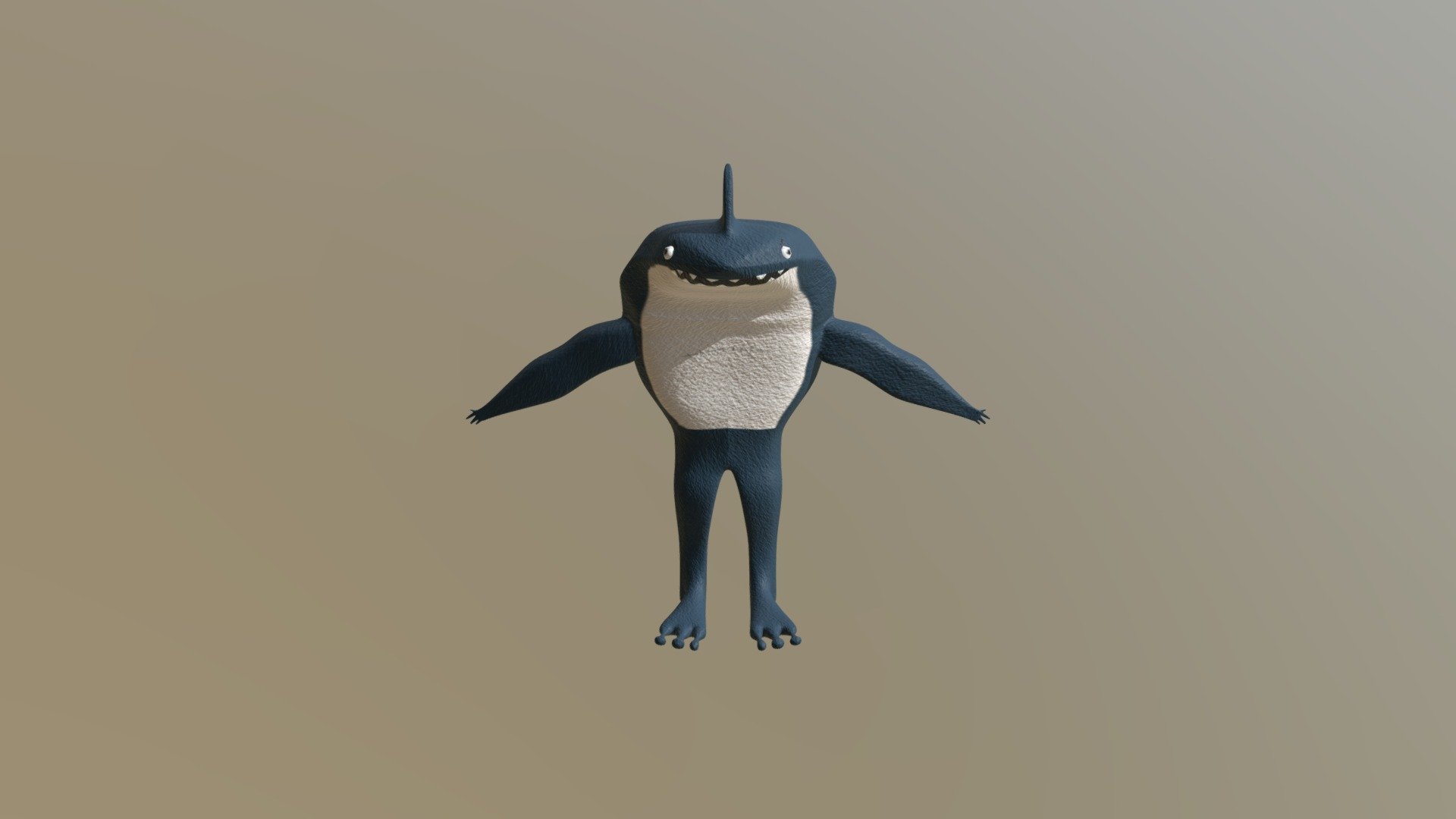 Medlin Cartoon Character - 3D model by Bailey Medlin (@blymed) [8b98791 ...