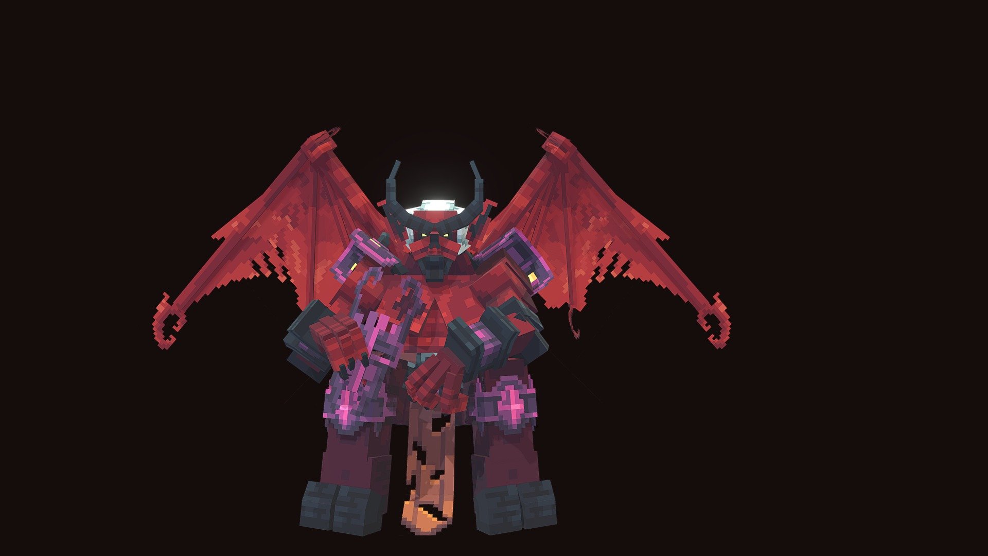 Abandoned One| Demon boss - 3D model by Queue (@blockbenchqueue ...