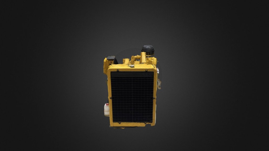 Engine Demo 12 17 15 Simplified 3d Mesh 3D Model By Allen Fausett