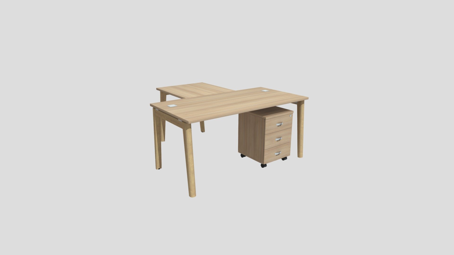 Office Table - 3D model by mopewpew [8b9b2df] - Sketchfab