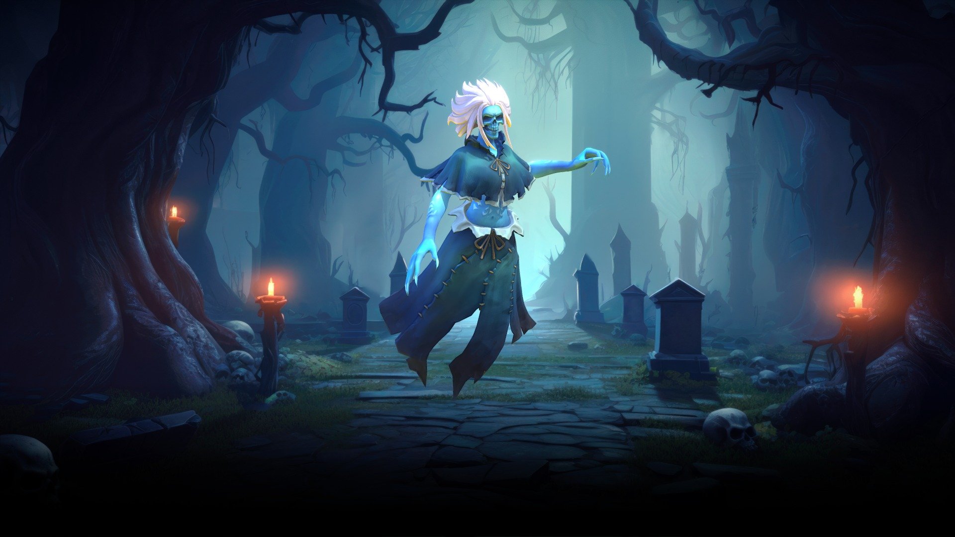 Stylized Skeletal Banshee - 3D model by N-hance Studio (@Malice6731 ...