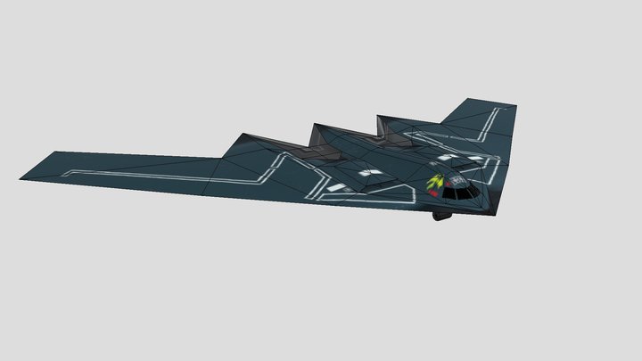 B-2 3D models - Sketchfab