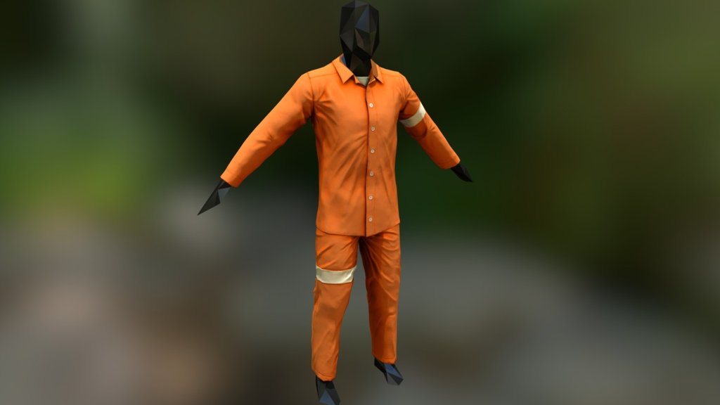 Prisoner robe - 3D model by Vladimir E. (@Room_42) [8b9c913] - Sketchfab