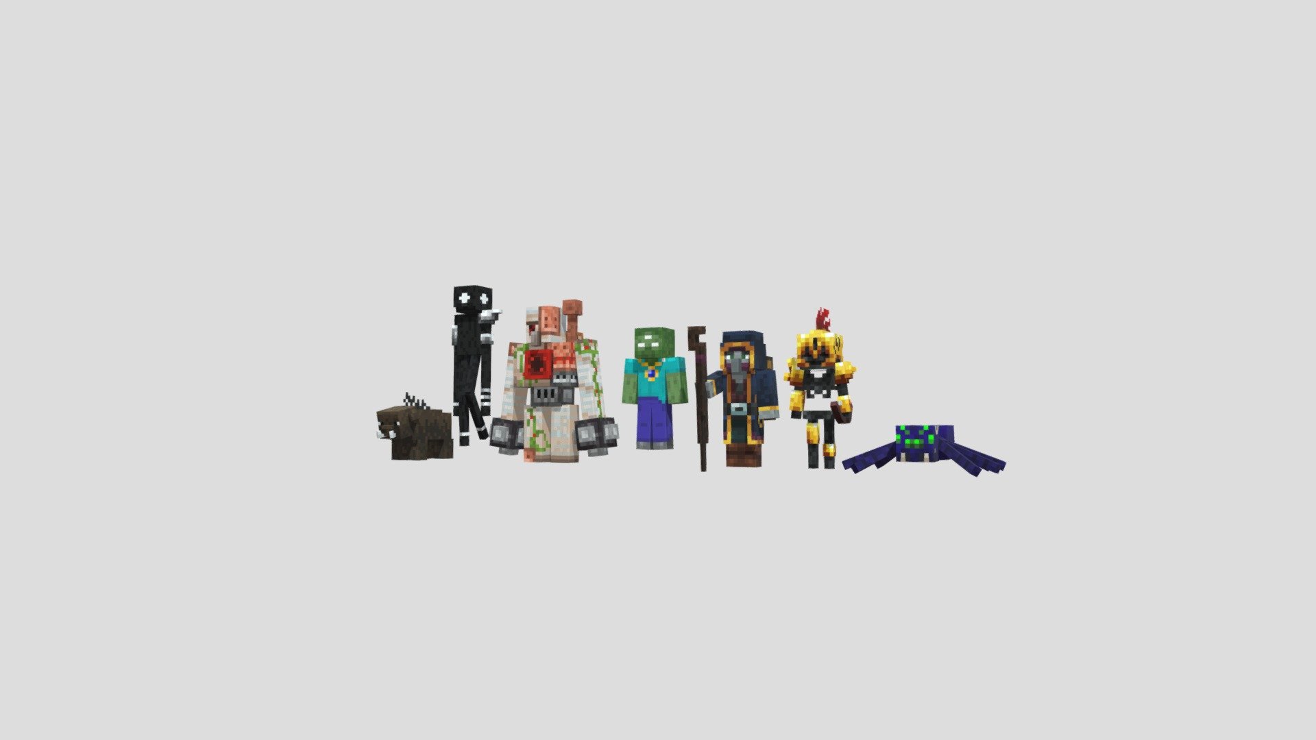 Advanced Mobs - 3D model by Dathmak [8b9cdd7] - Sketchfab