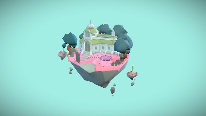 Floating-island 3D models - Sketchfab