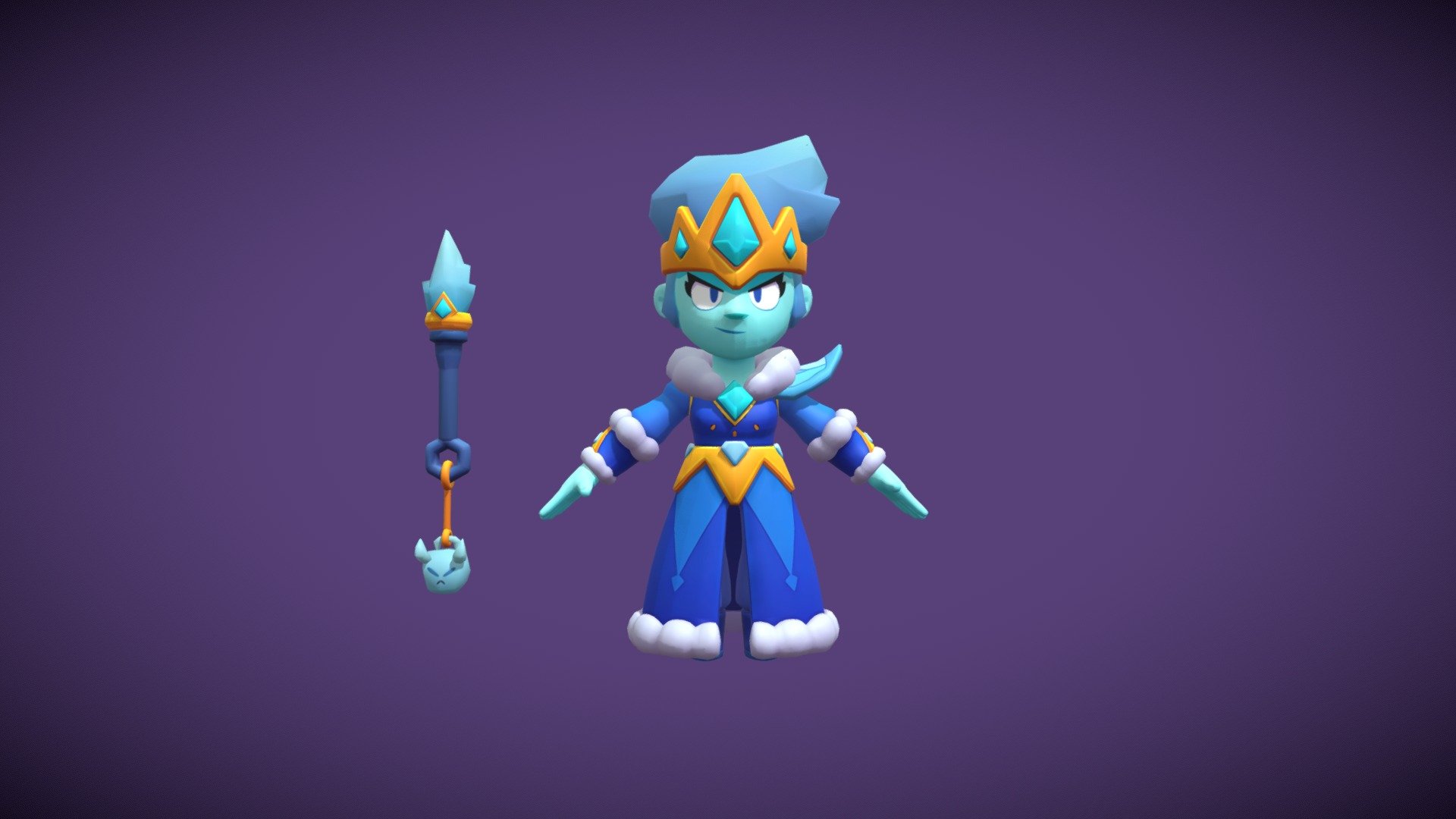 Frost Queen Amber - Download Free 3D model by Nomnivore [8b9e888 ...