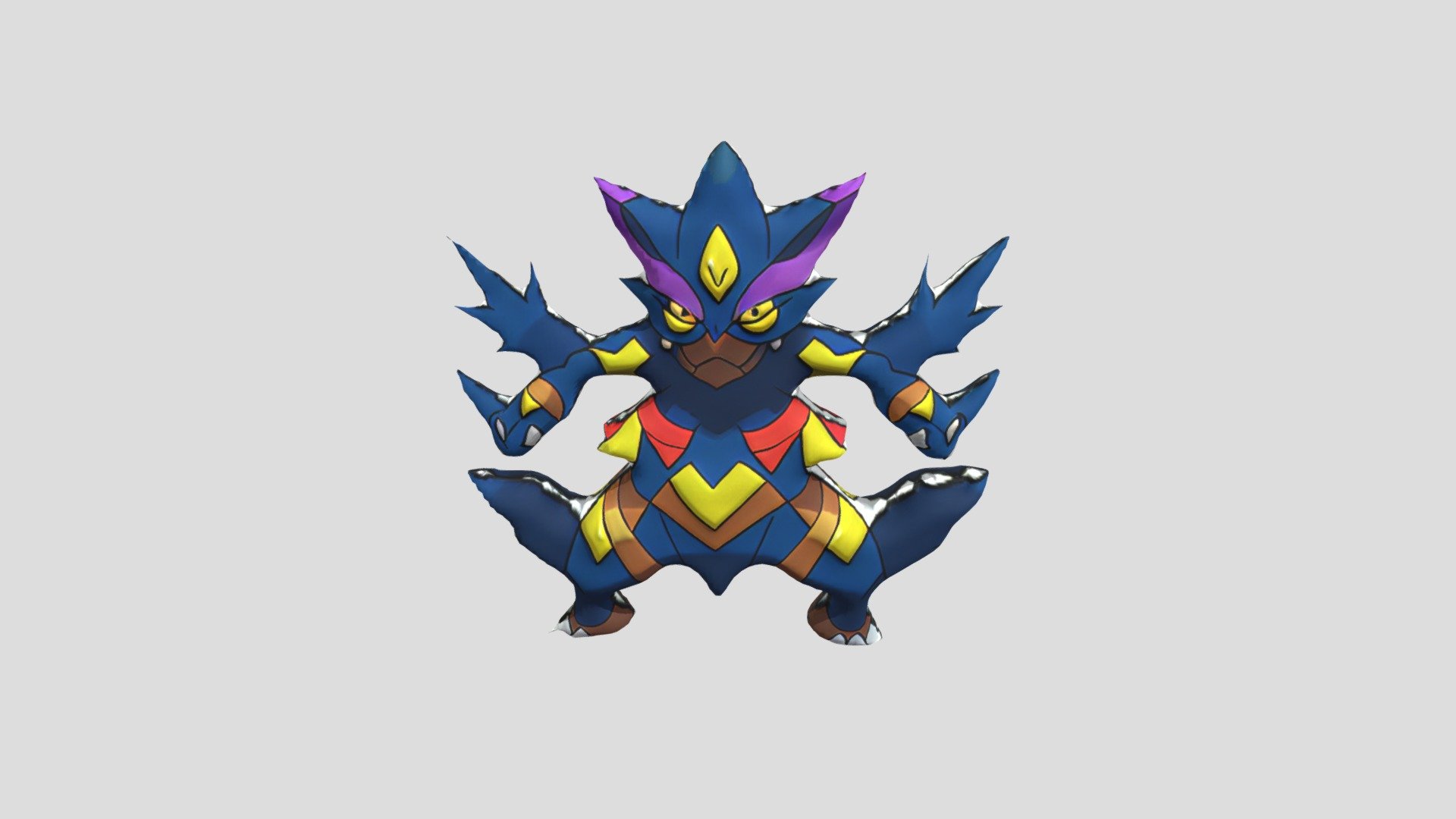 Pokemon Goal 983 - Download Free 3D model by klrxyz [8b9f306] - Sketchfab
