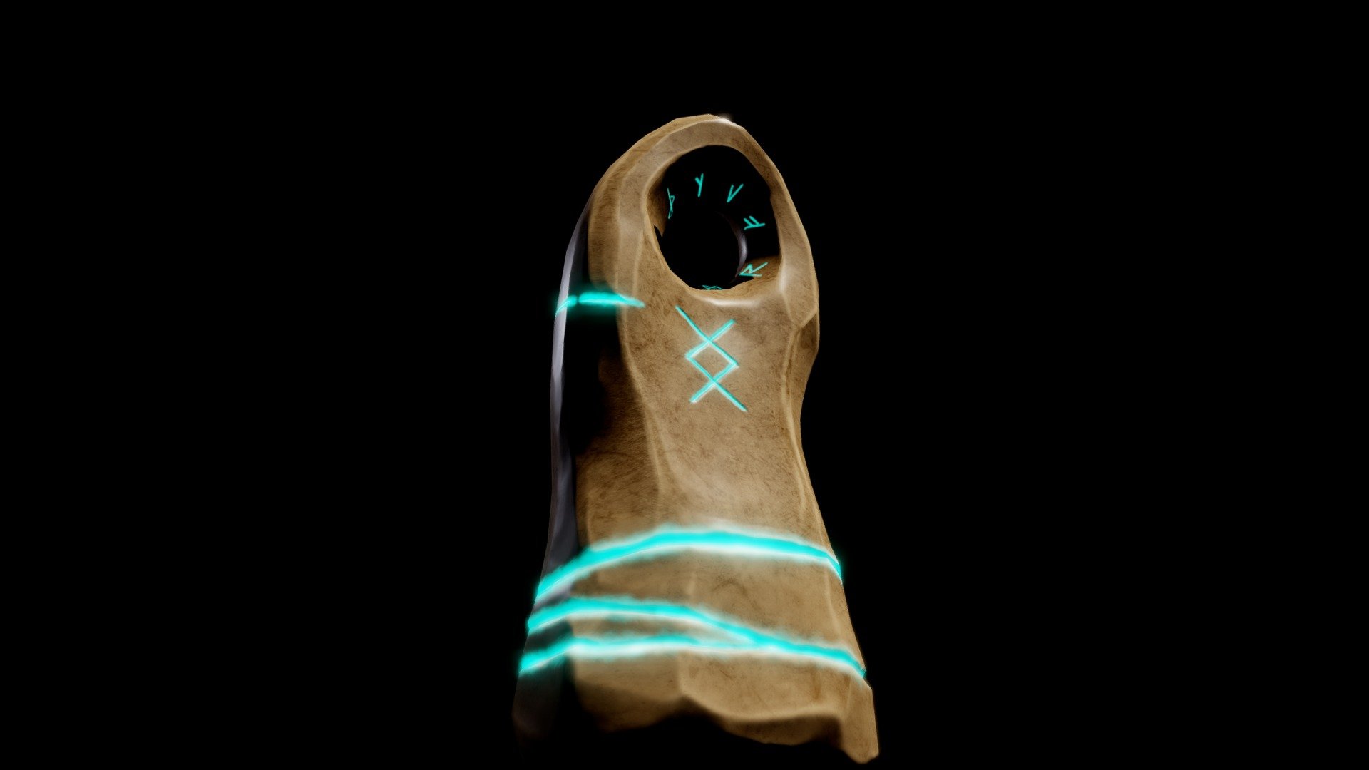 Rune Pillar - 3D model by oldarmodillo [8b9f66a] - Sketchfab