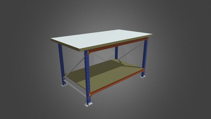 Warehouse-rack 3D models - Sketchfab