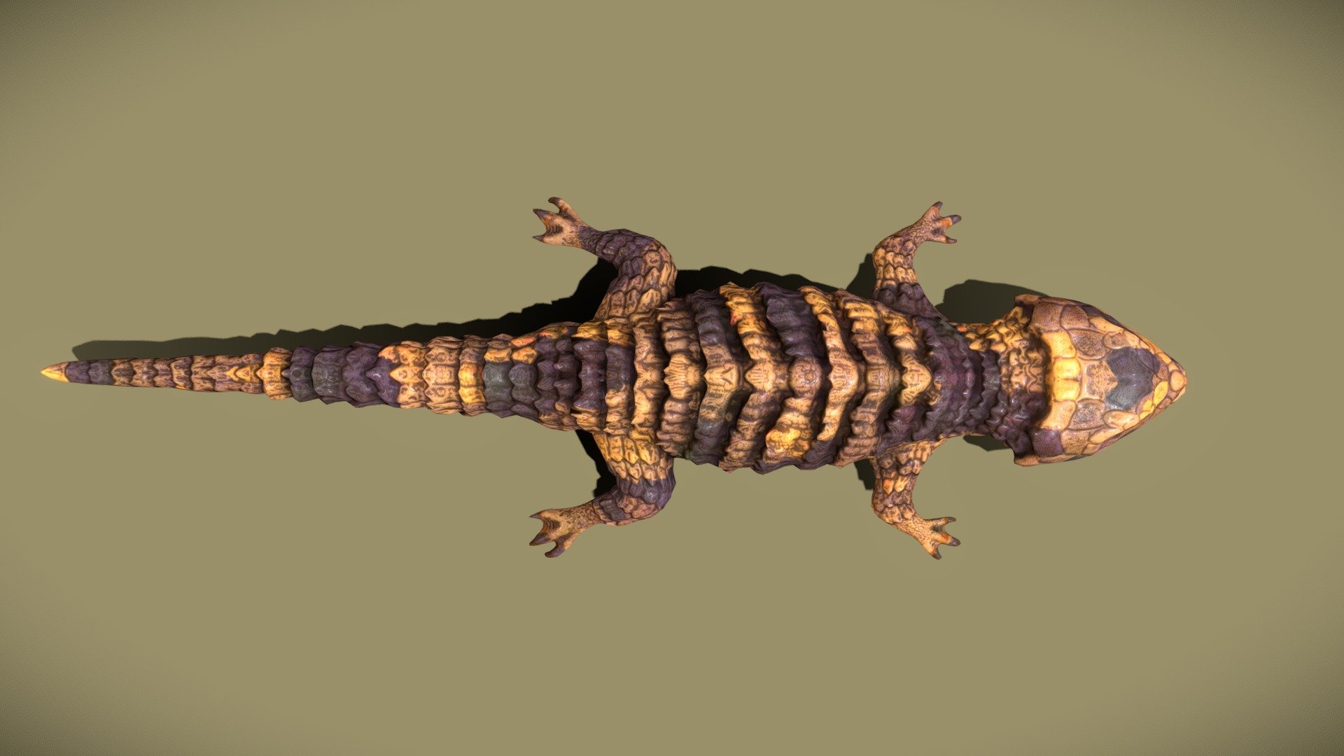 Lizard - 3D model by Zelad (@zelad3d) [8ba66bd] - Sketchfab