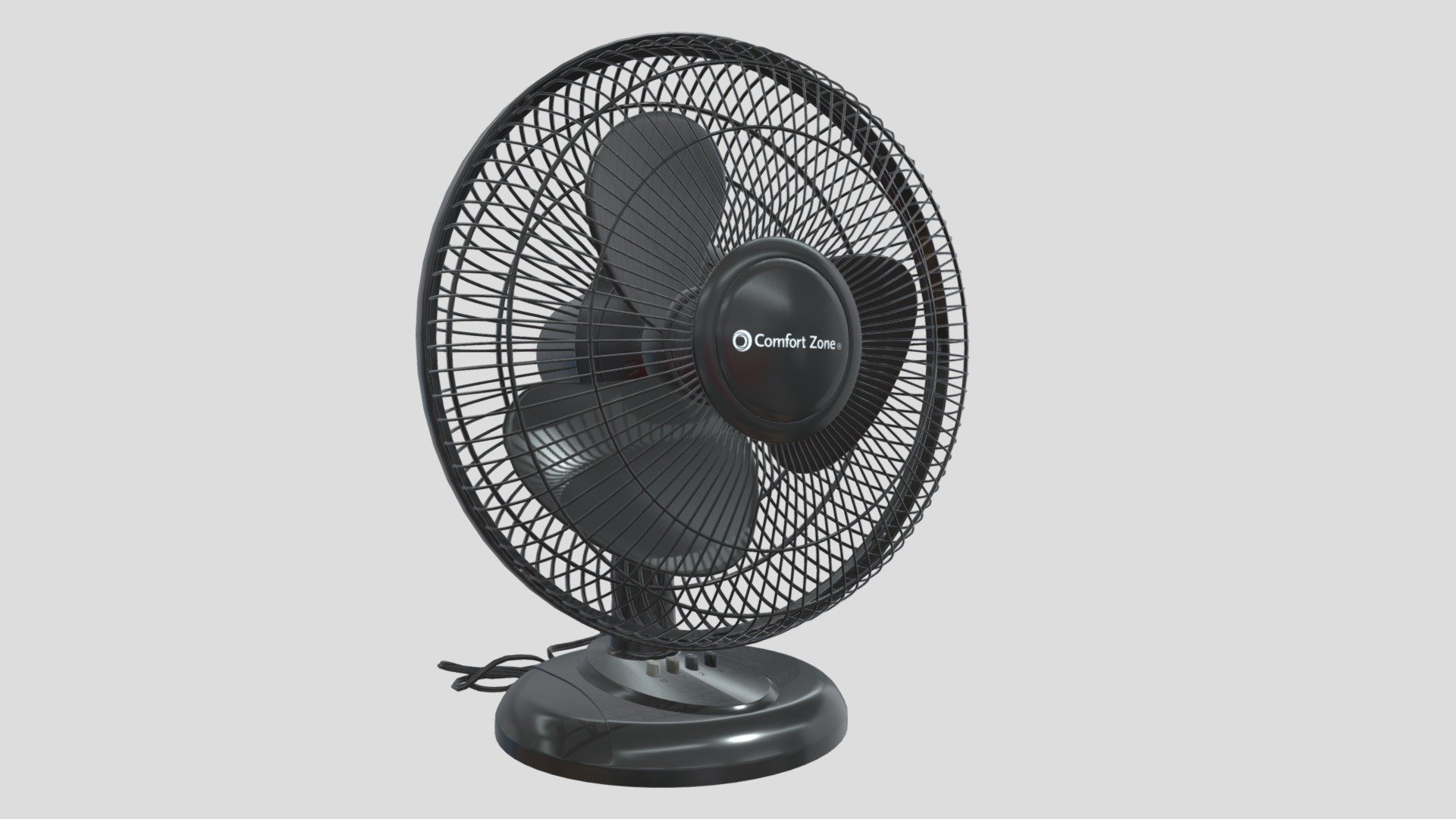 Tabletop Fan - Buy Royalty Free 3D model by luxe3dworld [8ba7037 ...