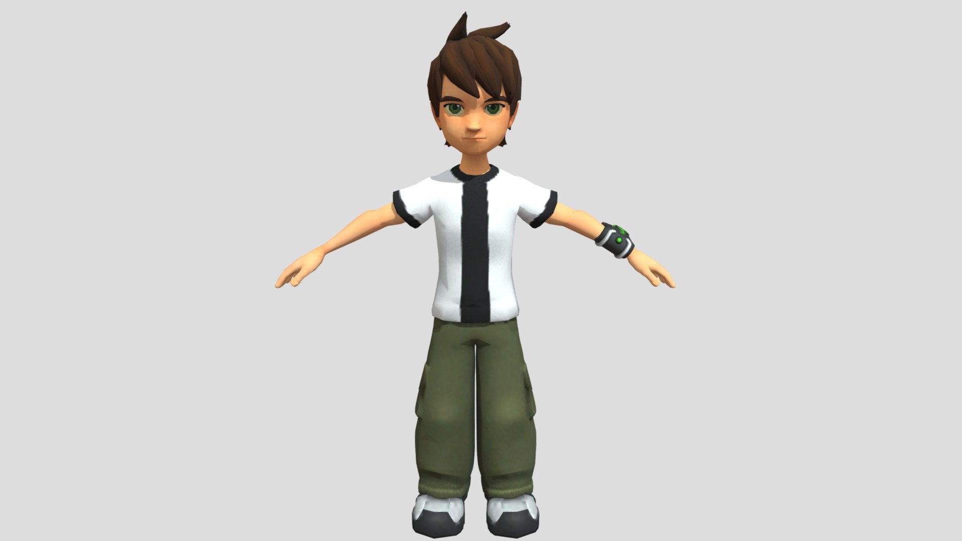 Ben Ten - 3D model by CAPTAAINRO [8babe15] - Sketchfab