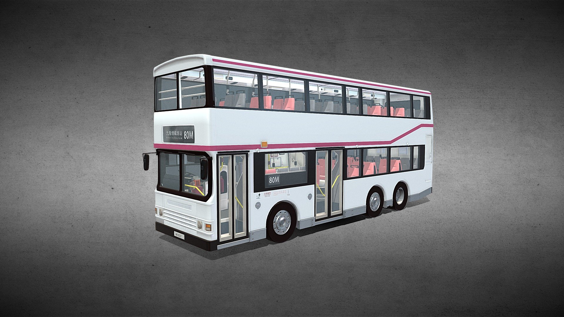 Dennis Dragon Bus 10 Meters - Buy Royalty Free 3D model by businessyuen ...