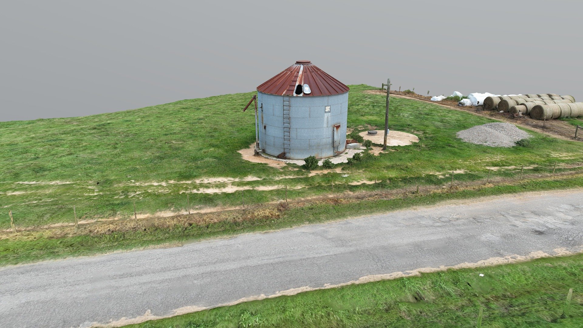 Farm Silo - Download Free 3D model by johnnokomis [8baf65c] - Sketchfab