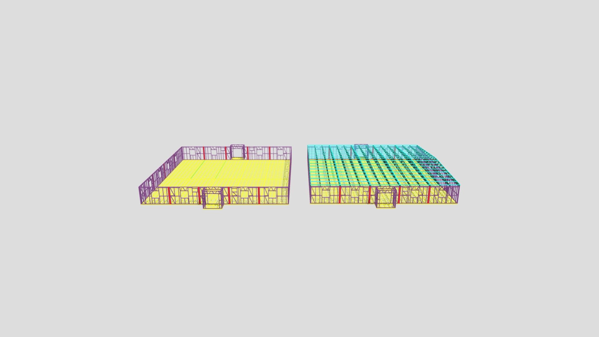 3d mess hall - 3D model by soshira06 [8bb1a85] - Sketchfab