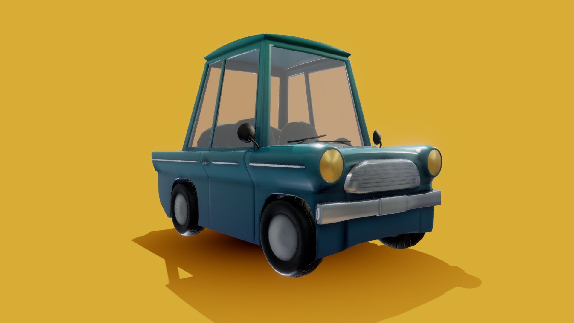 Stylized Car - 3D model by tapasuma_art [8bb2656] - Sketchfab