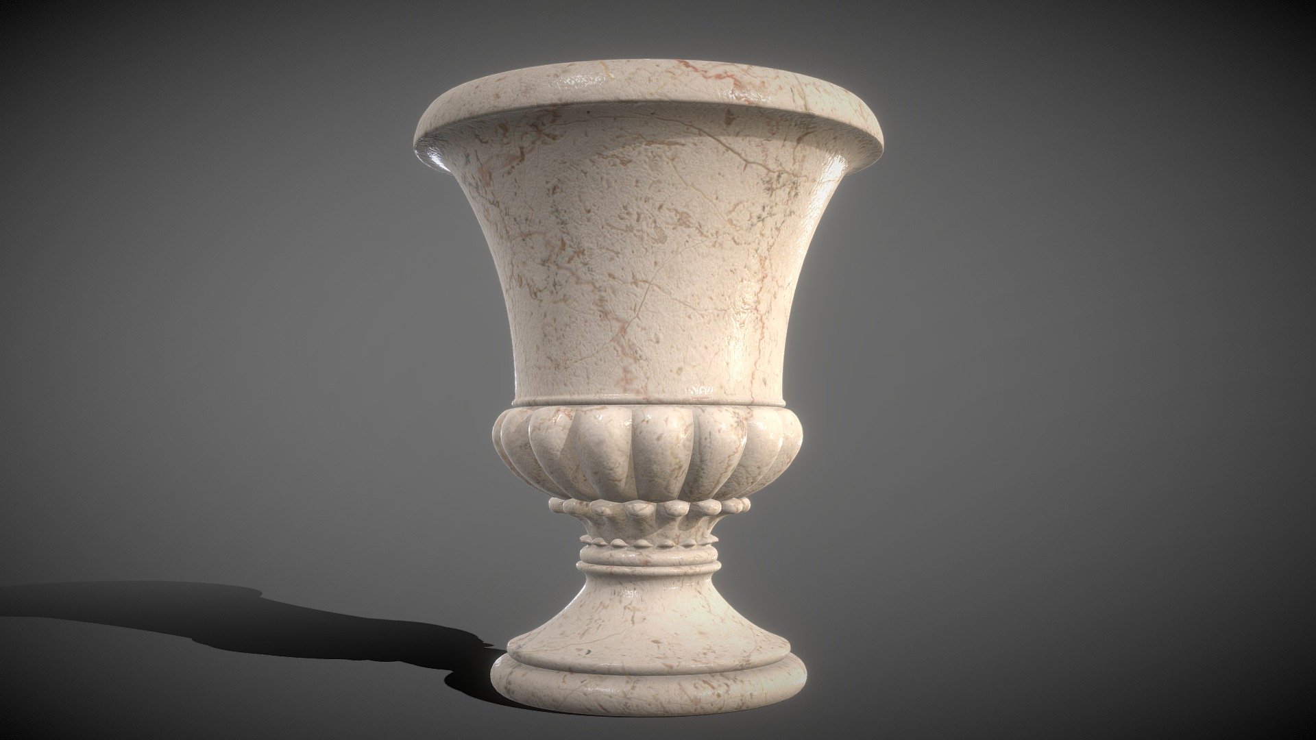 Marble Vase 002 - Download Free 3D model by PK_3D_Art [8bb3815] - Sketchfab
