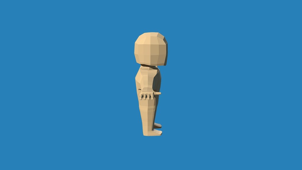 1st Character Model for Testing Animations - 3D model by TeaRz [8bb42e9 ...