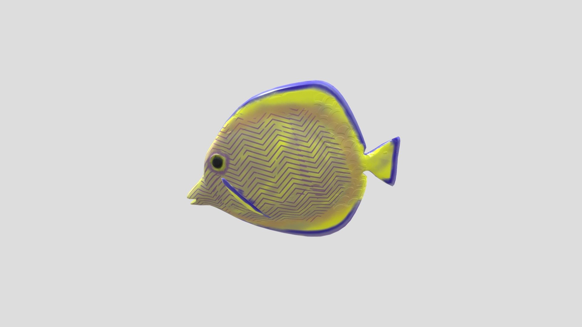 Tropical Fish - 3D model by itzwessyg [8bb4b70] - Sketchfab