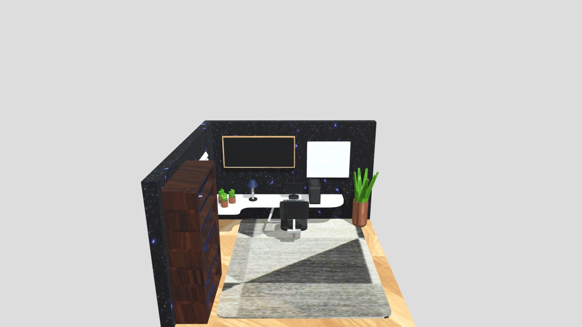 Study Room - 3D model by ClearDMMD [8bb5248] - Sketchfab
