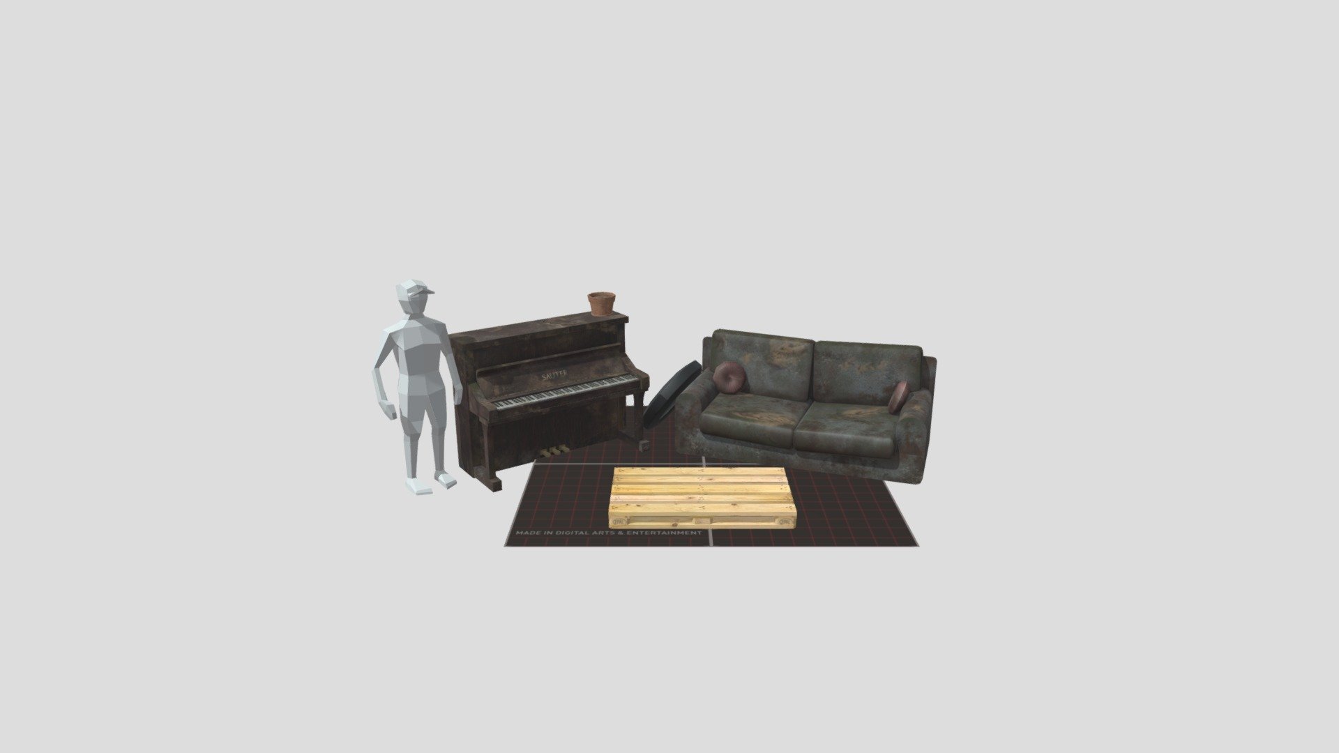 DAE 5 Finished props - Forest Loner - 3D model by Sander_Van_Laethem ...