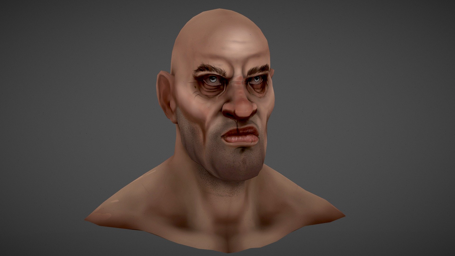 Brute man (Concept by Laurel D Austin) - Download Free 3D model by ...