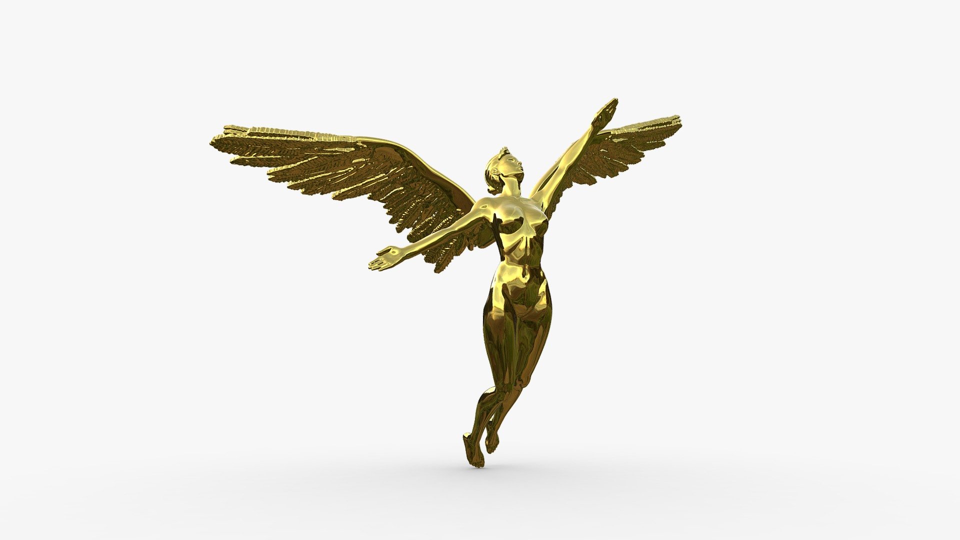 Angel Woman. Female model - Buy Royalty Free 3D model by rolffimages ...