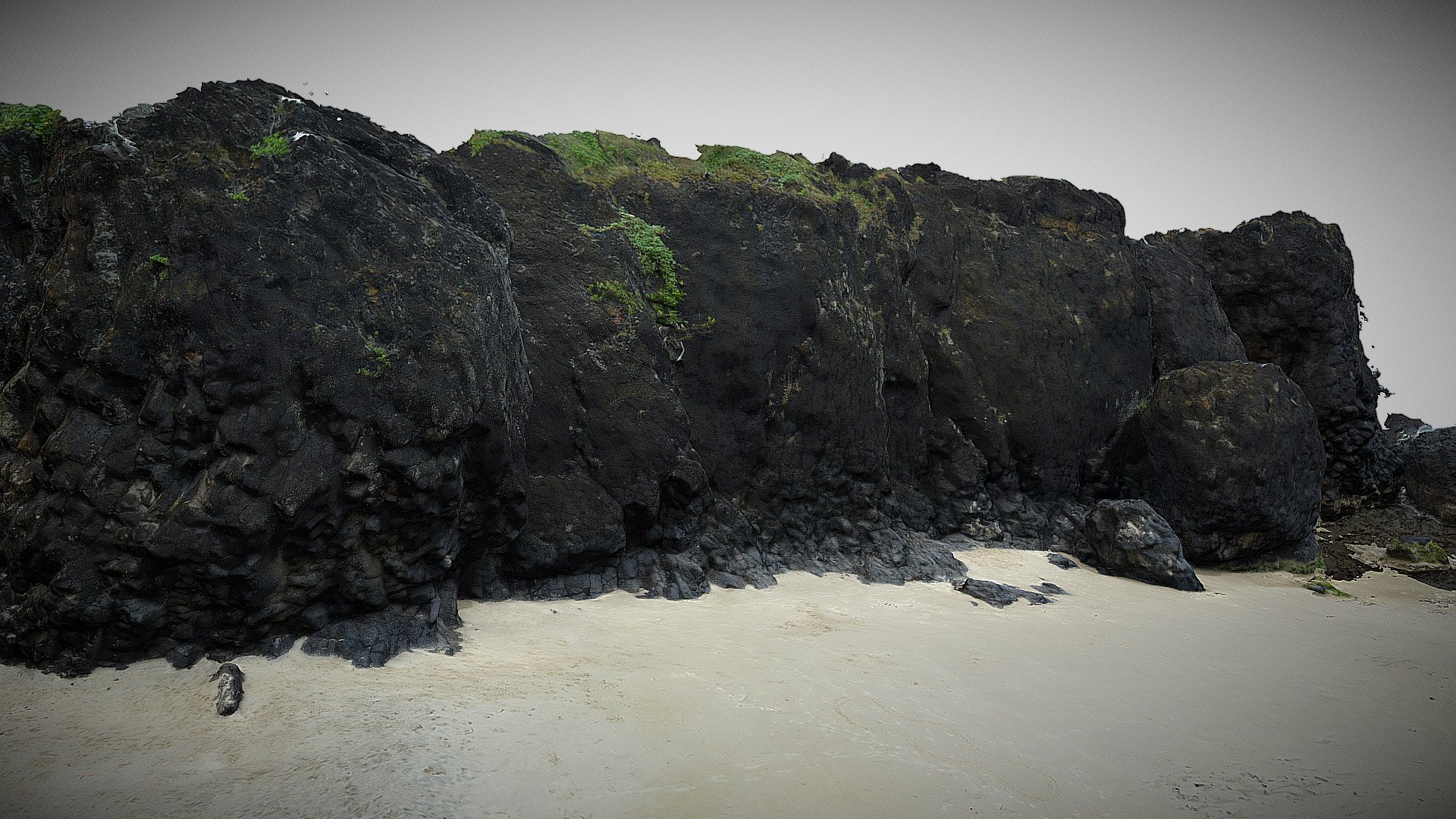 A geological outcrop at Fingal Head (ERTH1000) - 3D model by UQ School ...