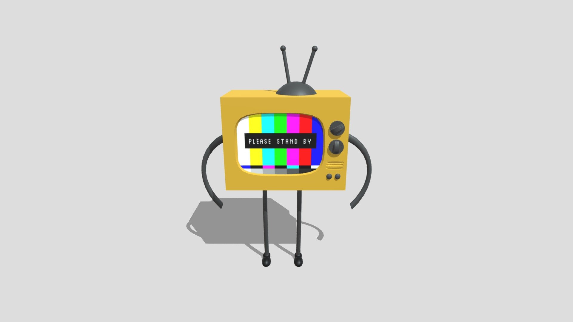Robot TV - 3D model by Camilongo08 [8bb8762] - Sketchfab
