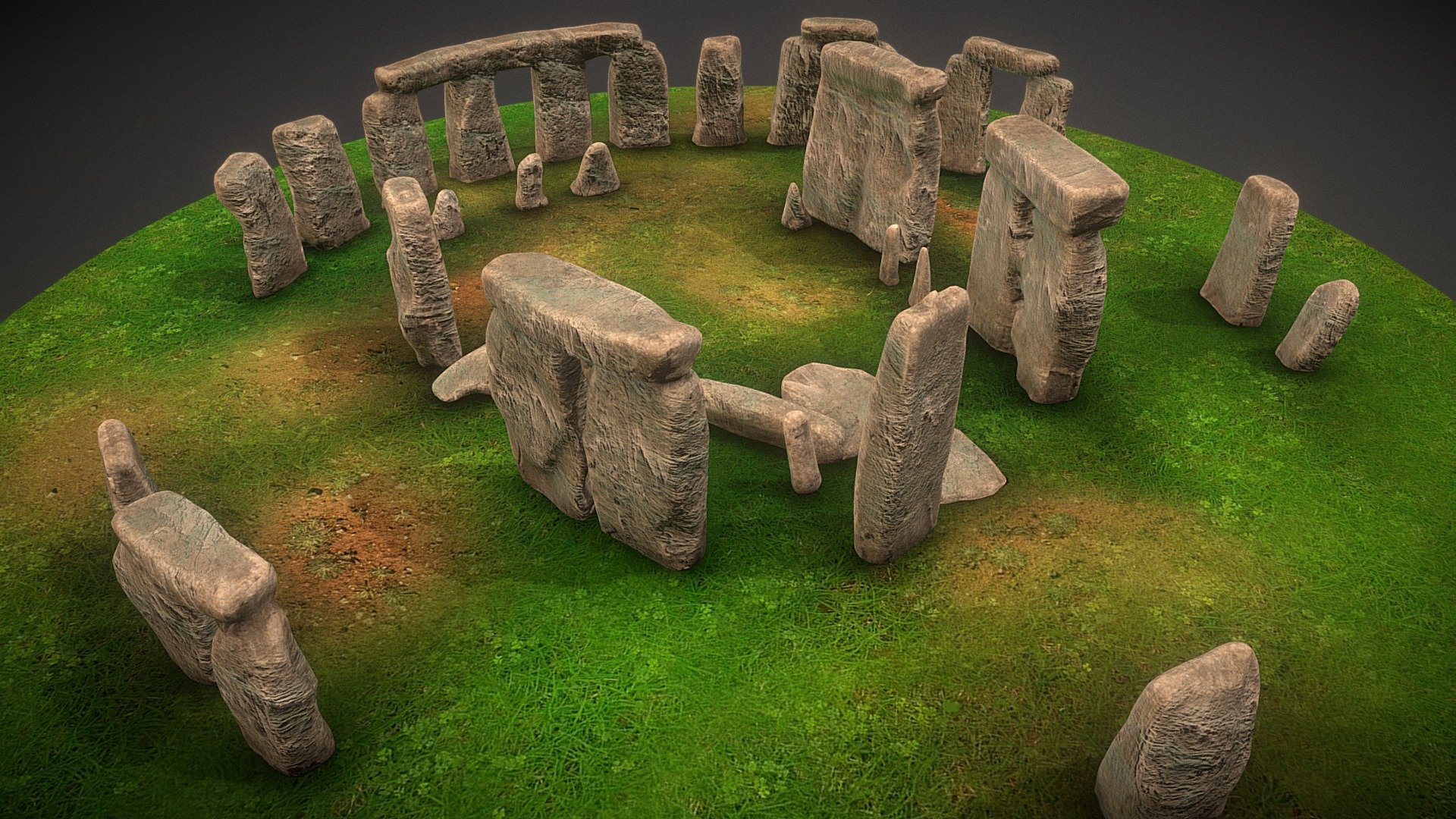 Stonehenge - Buy Royalty Free 3D model by Zhang Shangbin (@zhangshangbin1314159) [8bb89bc ...