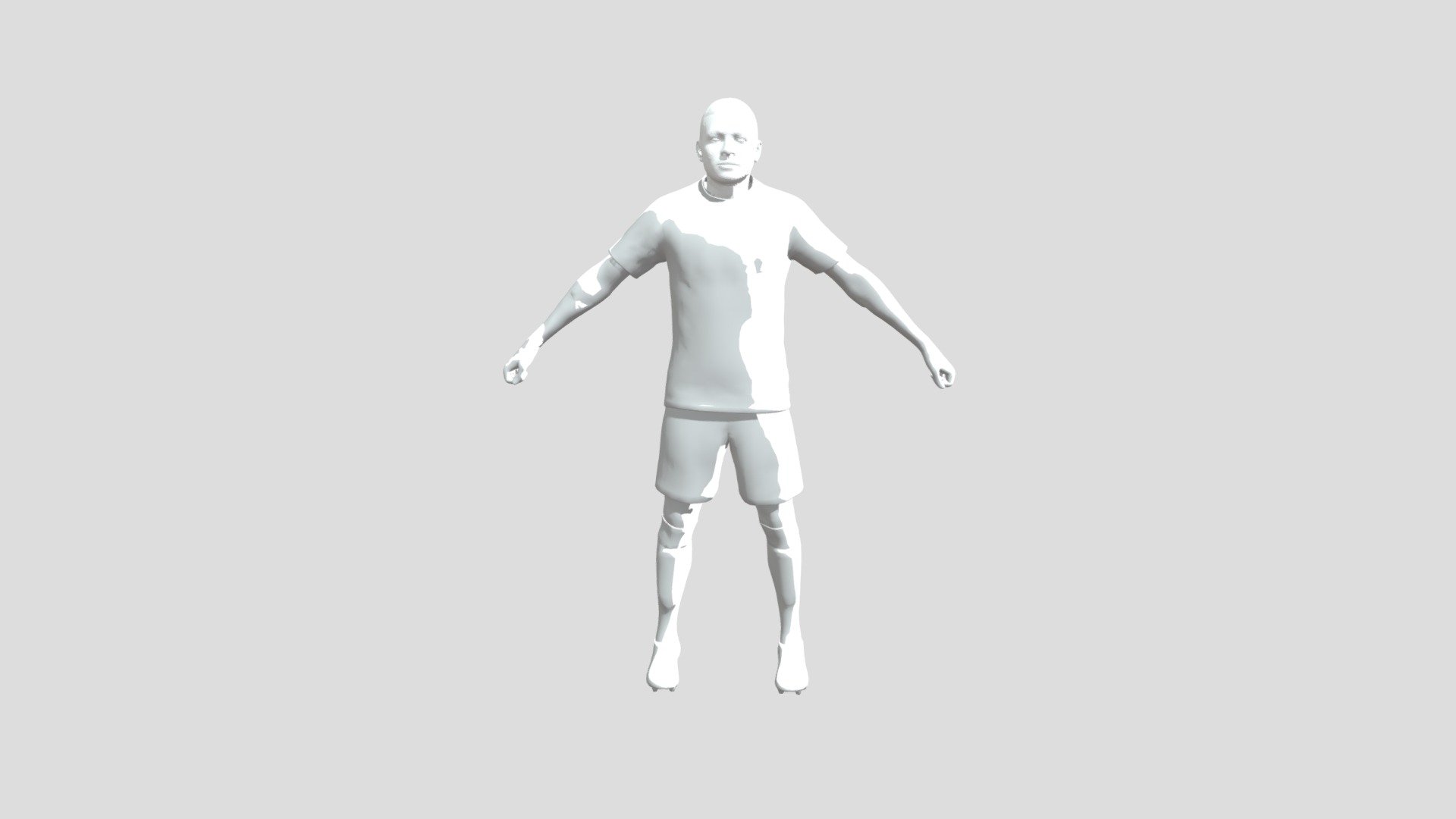 Mbappe - Download Free 3D model by Ltti....................Ttg [8bb9c88 ...