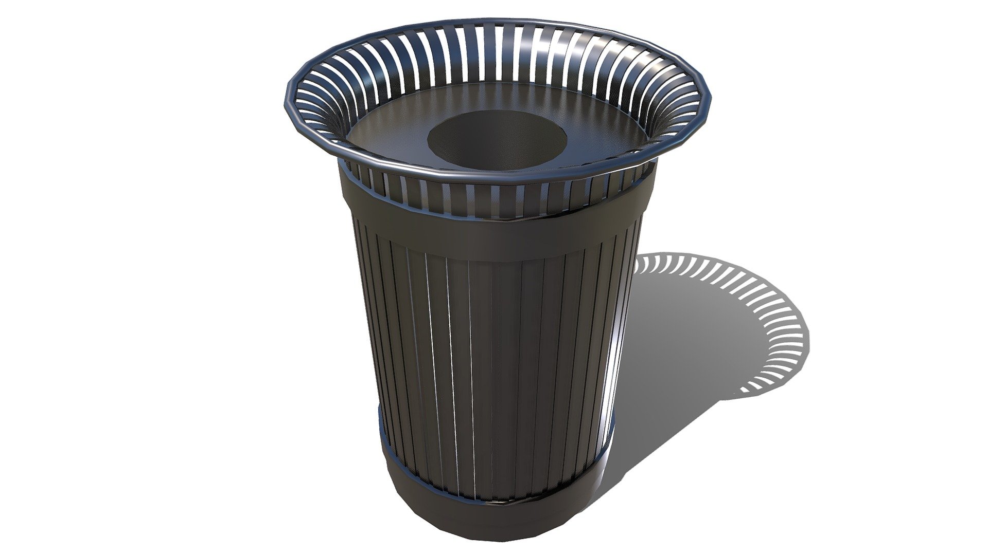 Rubbish / Litter / Trash / Garbage Bin - Buy Royalty Free 3D model by ...