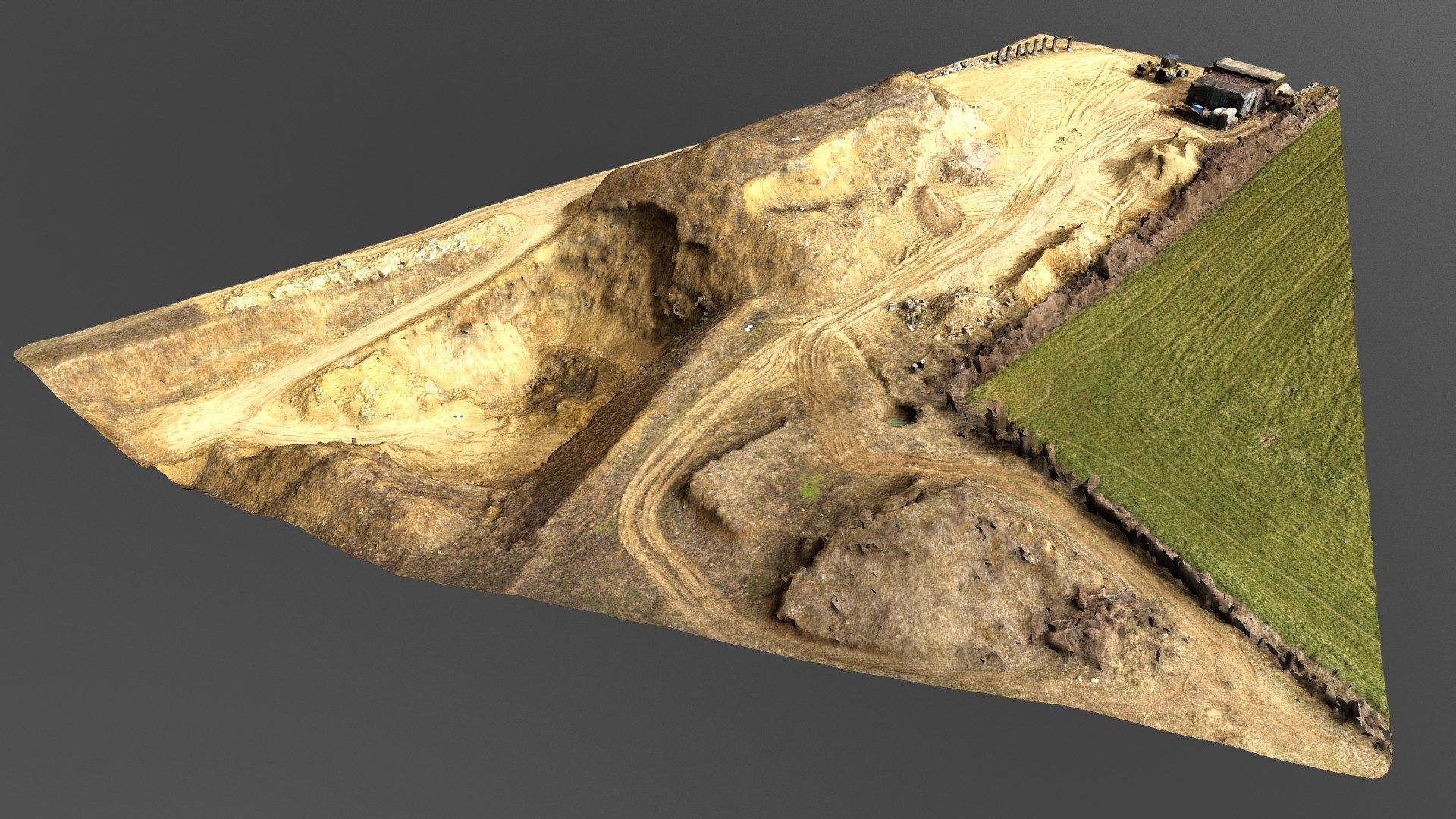 Steengroeve - 3D model by EagleDrone (@jantheeven) [8bbae0c] - Sketchfab