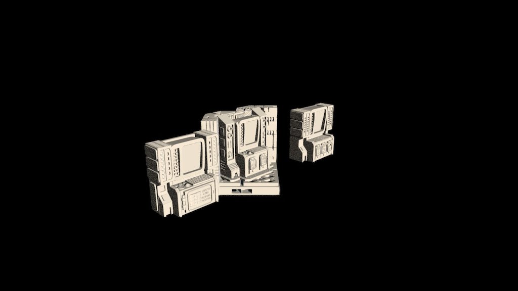 Corner Console Display - 3D model by RBDMWILL (@skipatlan) [8bbc788 ...