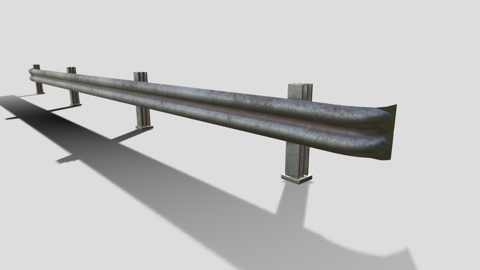 Rail Guard - Buy Royalty Free 3D model by ROH3D [8bc0c77] - Sketchfab Store