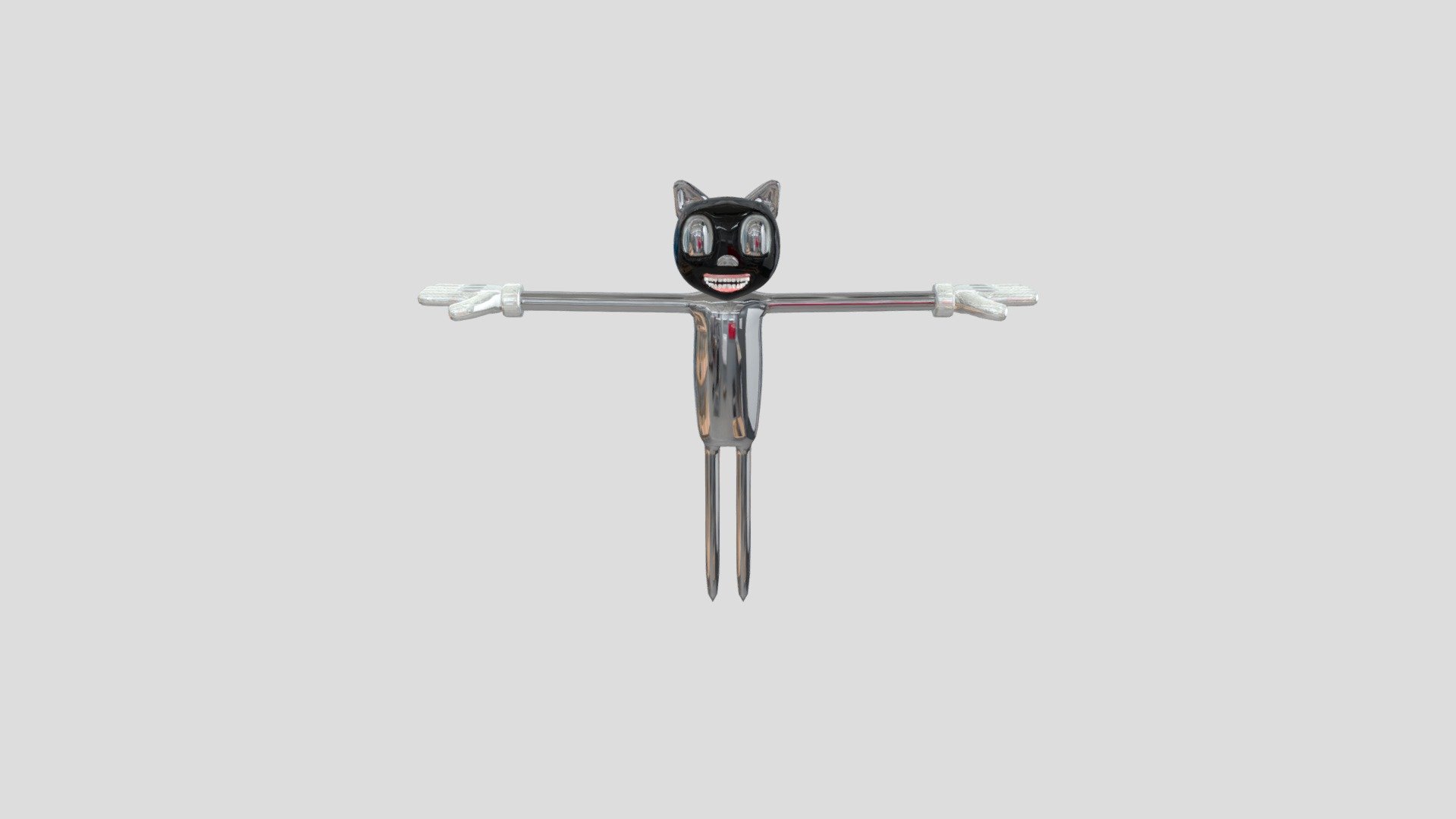 Cartoon Cat The Big Monsterily Cat - Download Free 3D model by Cartoon ...