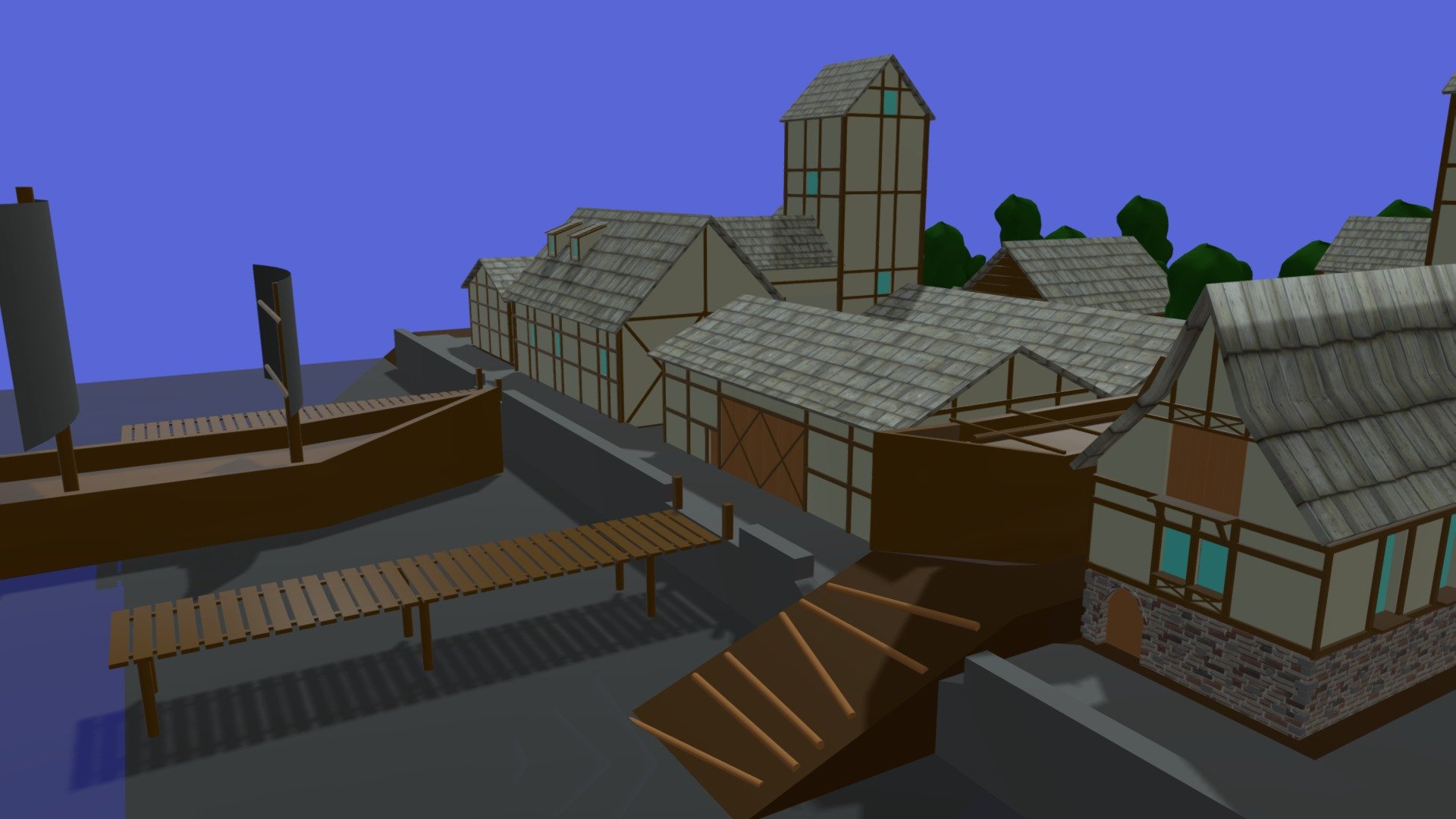 Settlement - Download Free 3D model by Xeka Volnin (@volnin) [8bc30ec ...