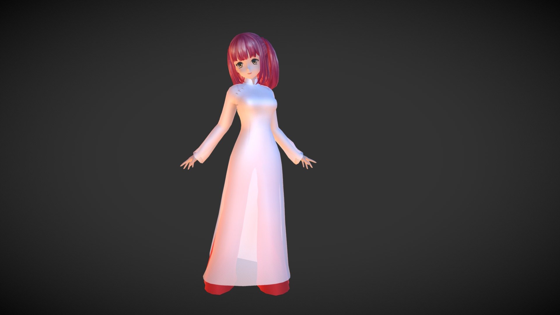 Vtuber_Girl_VN - 3D model by mycolor [8bc3b3f] - Sketchfab