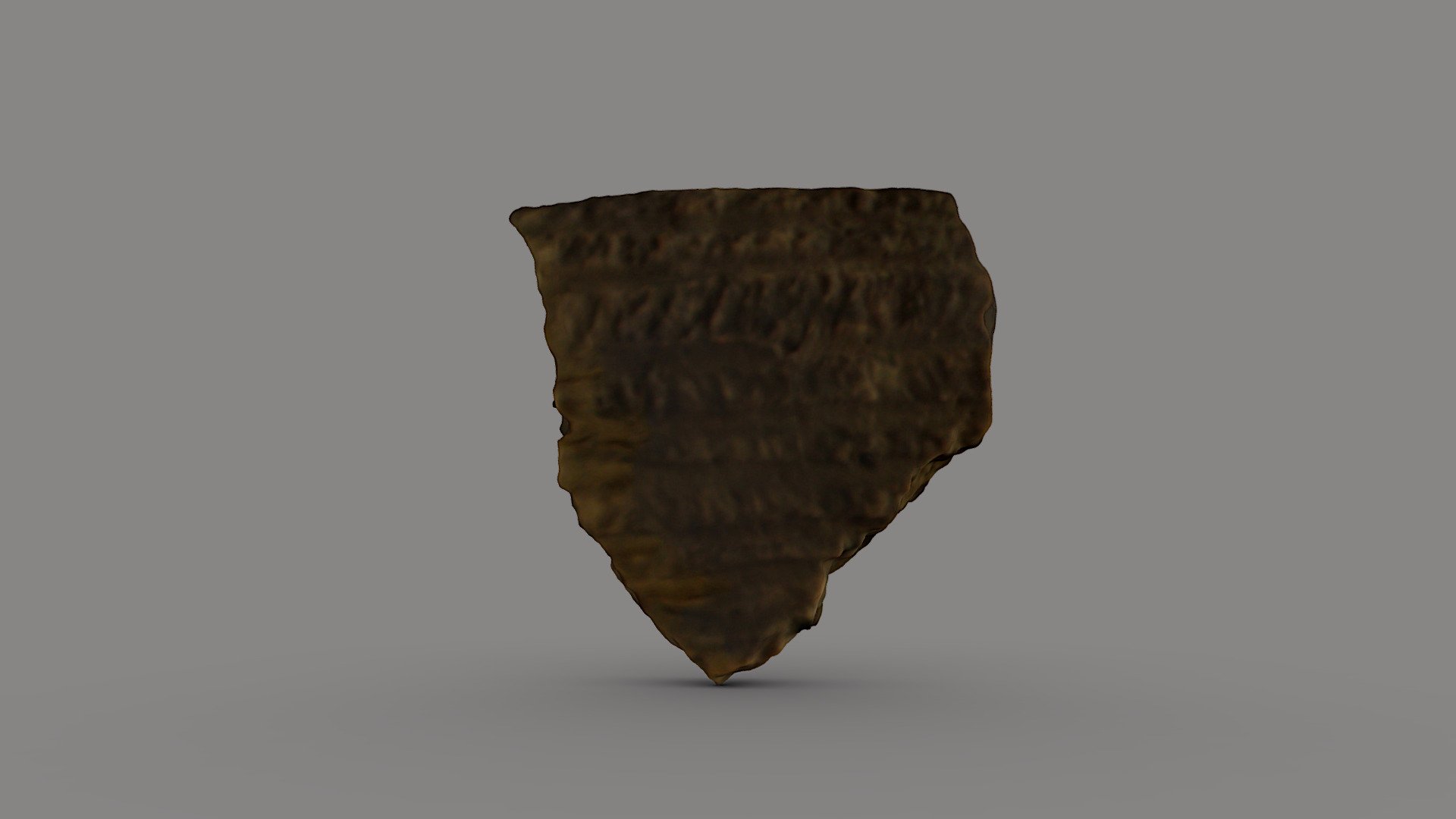 Townsend Ware Pot Sherd - Download Free 3D model by The Herring Run ...
