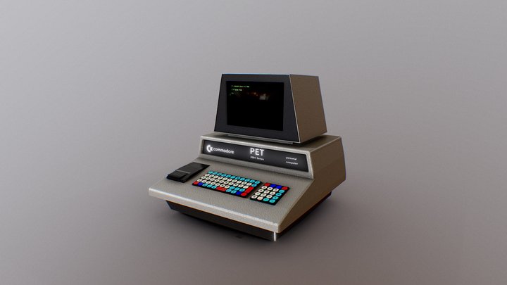 Commodore-pet 3D models - Sketchfab