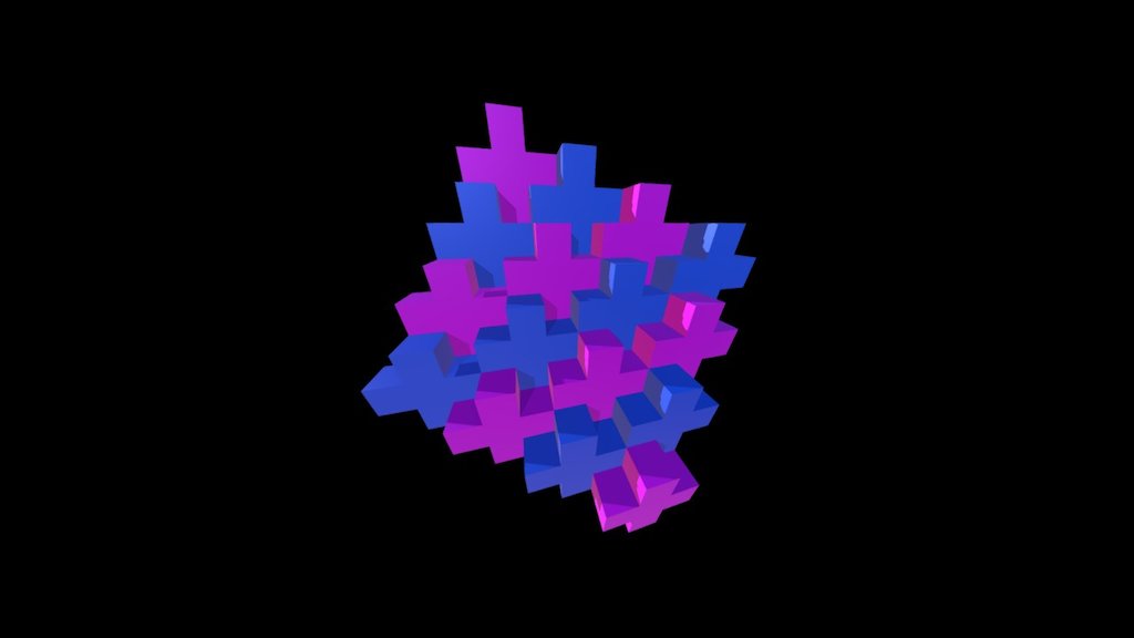 Kinetic Cross Pattern v 1.2 - 3D model by CADAVeR Kage (@CADAVeRKage ...