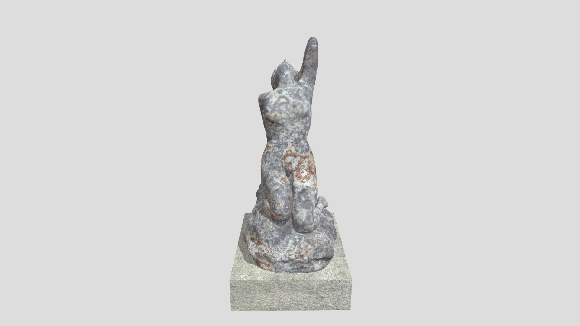 laos Female Leaning Back Statue - 3D model by LAOMUSIC ARTS ...